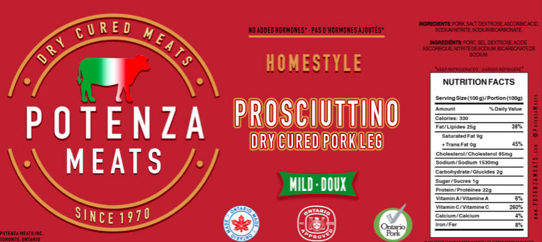 Prosciuttino – Potenza Meats